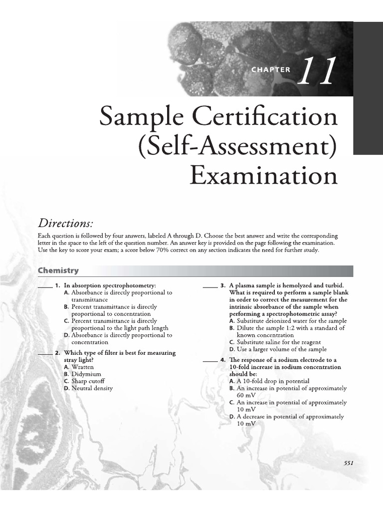 Sample Certification | PDF