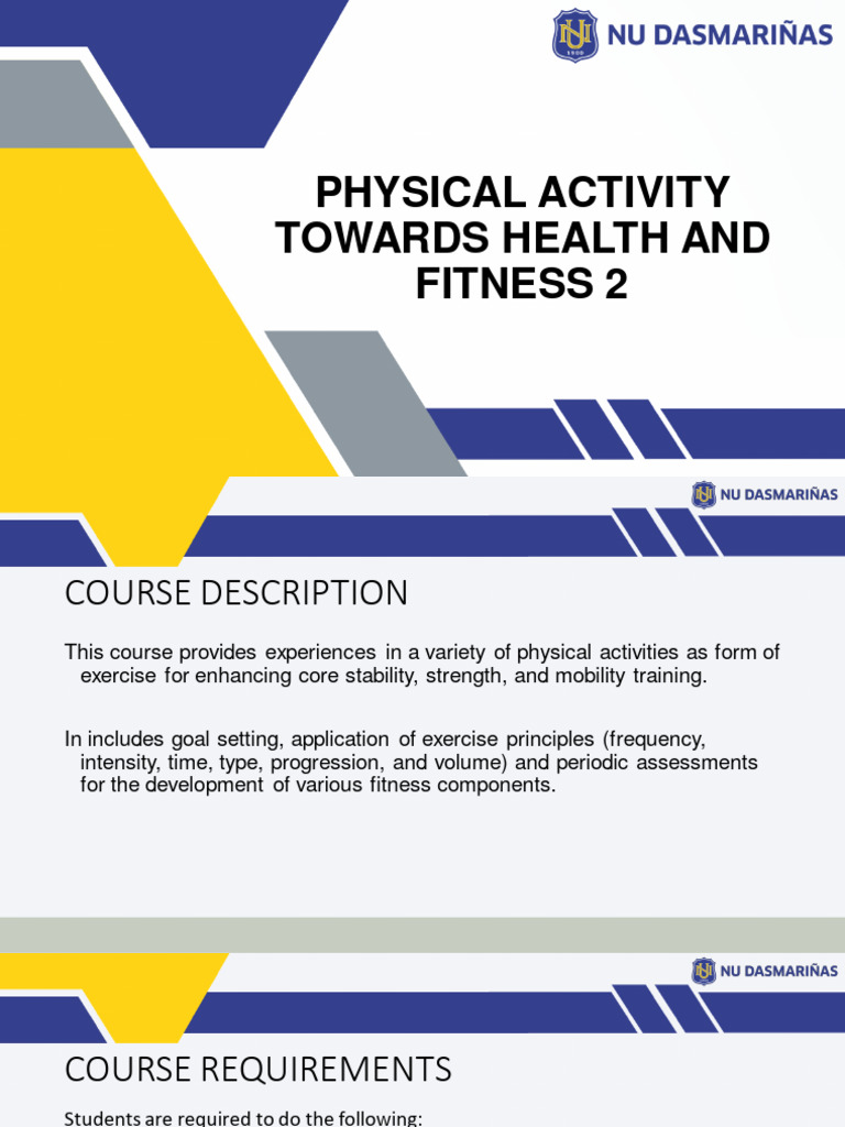 Week 2 Overview About Pe2 2 | PDF | Physical Fitness | Calorie