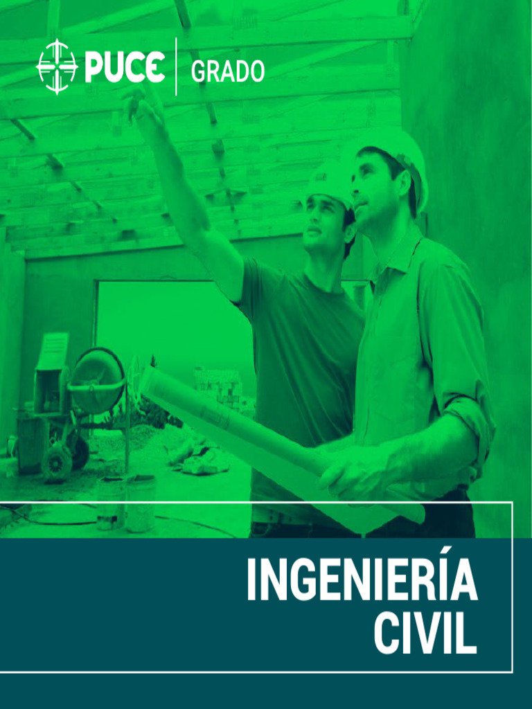 Folleto Ingenieria Civil | PDF | Ingeniería | Análisis matemático