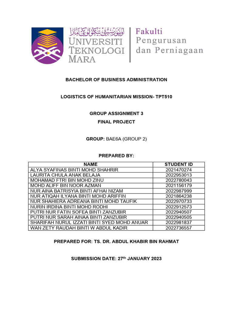 Final Project Group | PDF | Waste | Oceans