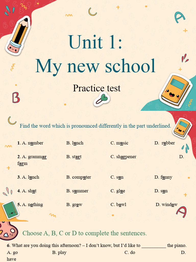 G6 Unit 1 Practice Test Pdf 