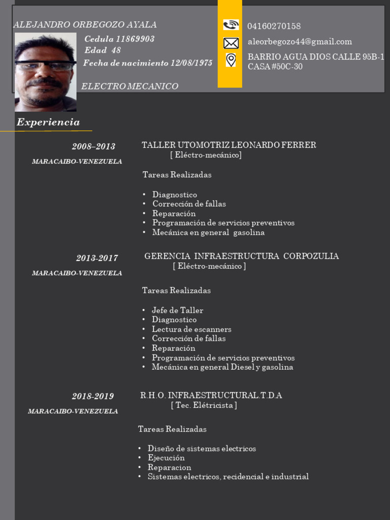 CV Ale | PDF | Vehículo de motor | Ingeniería