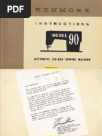 Sewmor 606 Manual | PDF