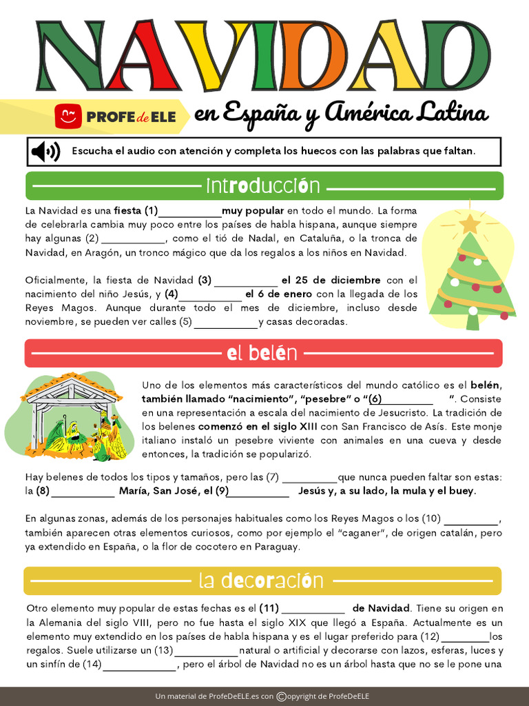 Tradiciones Navideñas en el Mundo Hispano | PDF | Navidad | Reyes Magos