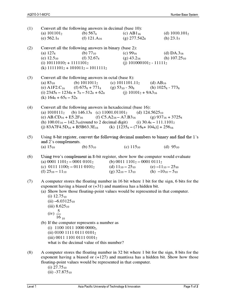 Chapter 1 | PDF | Mathematics | Mathematical Notation