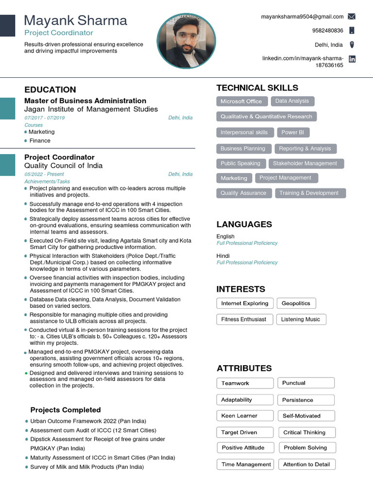 Mayank's Resume | PDF | Search Engine Optimization | Business
