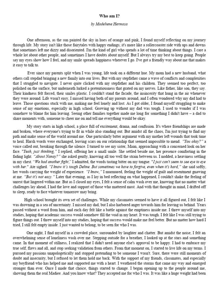 Creative Non-Fiction Story | PDF