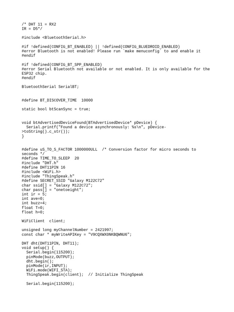 Dht11 Ir - Ino | PDF | Software Engineering | Computing