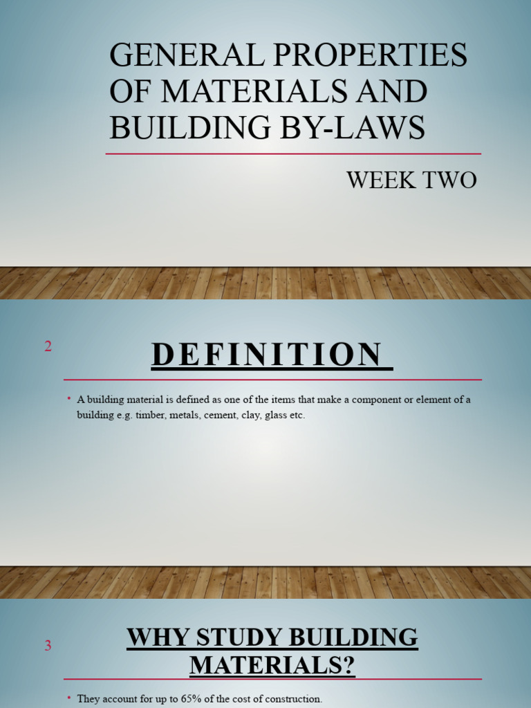 Construction Material Slides | PDF | Heat Transfer | Strength Of Materials