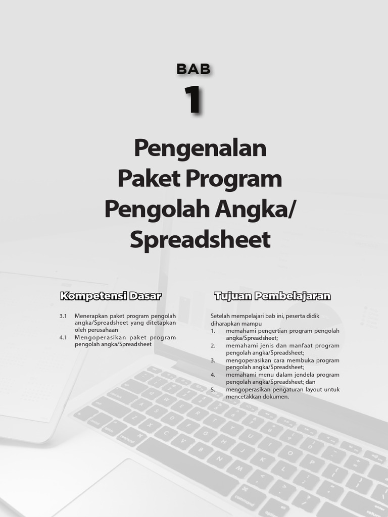 Panduan Dasar Spreadsheet | PDF