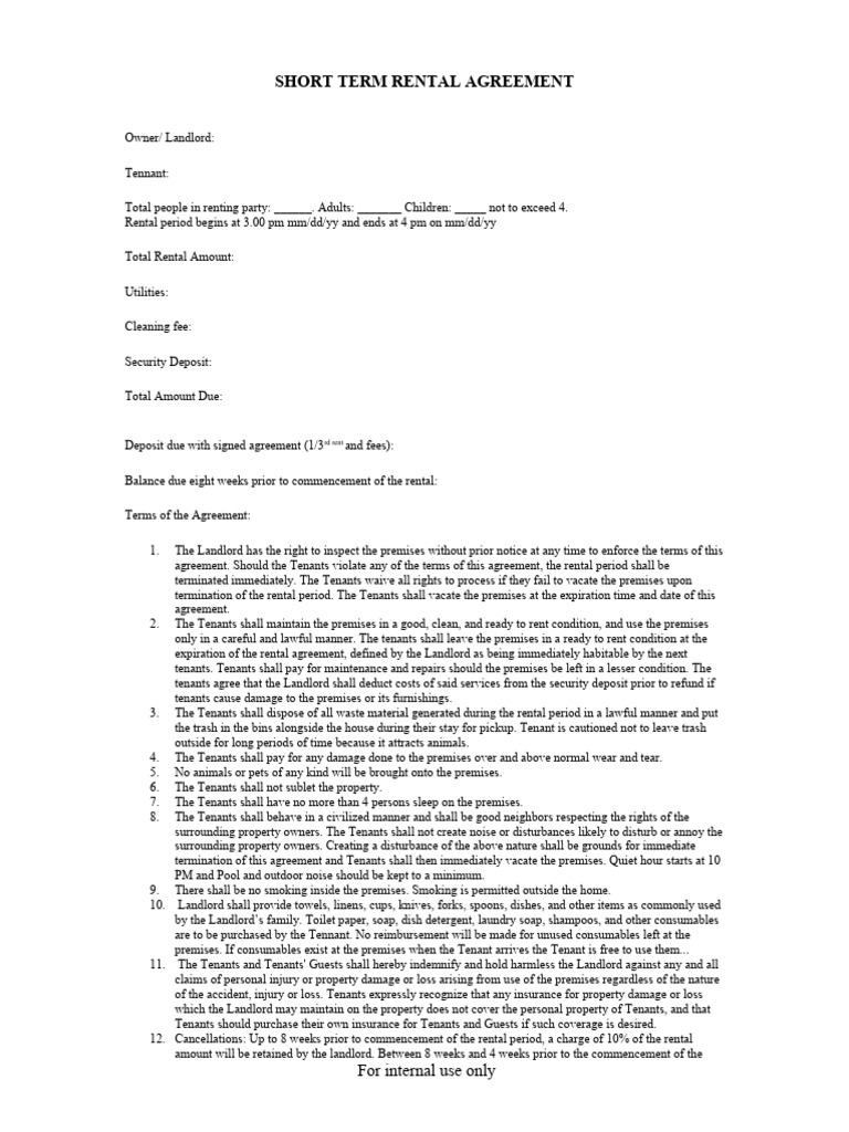 Sample Lease | PDF | Leasehold Estate | Landlord