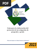 Formato Protocolo 2025 | PDF