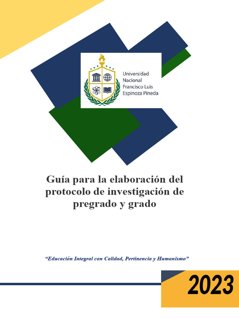 Guia Protocolo Unflep 2023 | PDF | Hipótesis | Experimentar