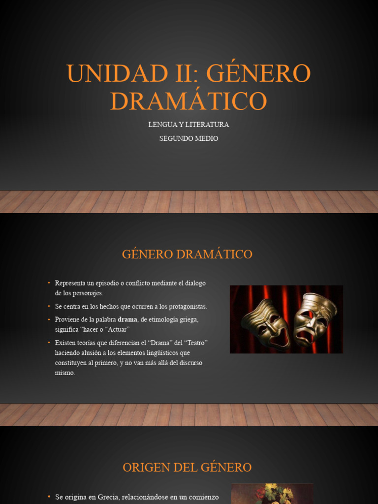 Genero Dramatico | PDF | Tragedia