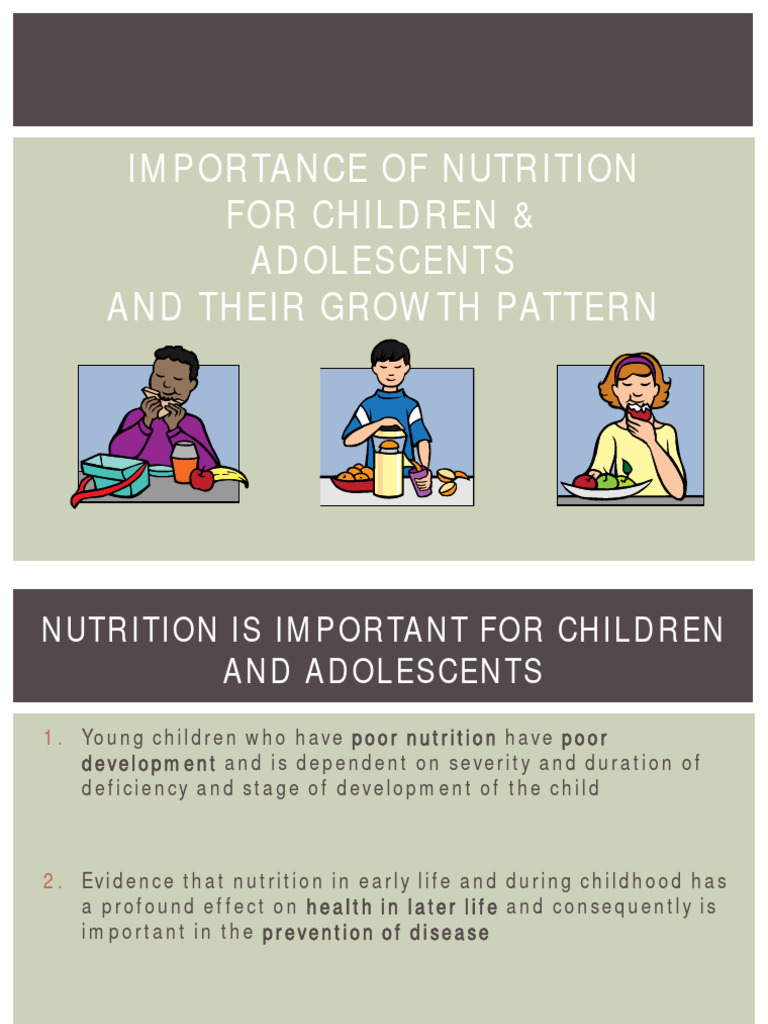 Child Nutrition's Impact on Growth & Health | PDF | Human Nutrition ...
