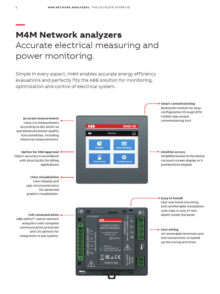 M4M 2X - Catalogue - 9AKK107991A7132 - PDF | Download Free PDF ...