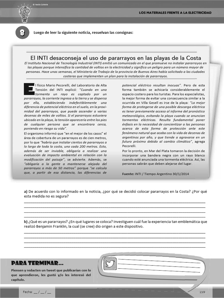 Pararrayos | PDF | Relámpago