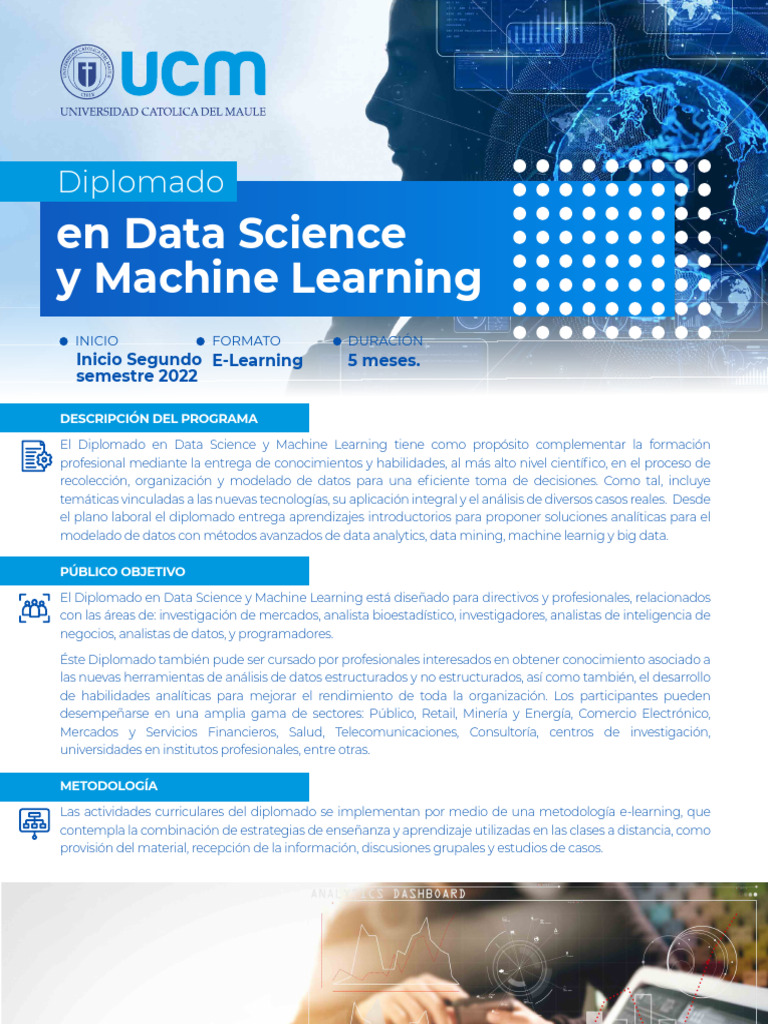 Data Science Brochure Academicos | PDF | Ciencia de datos | Análisis de los datos