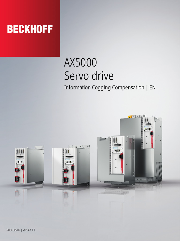 AX5000 Servo Drive Cogging Compensation Guide | PDF | Gear | Servomechanism