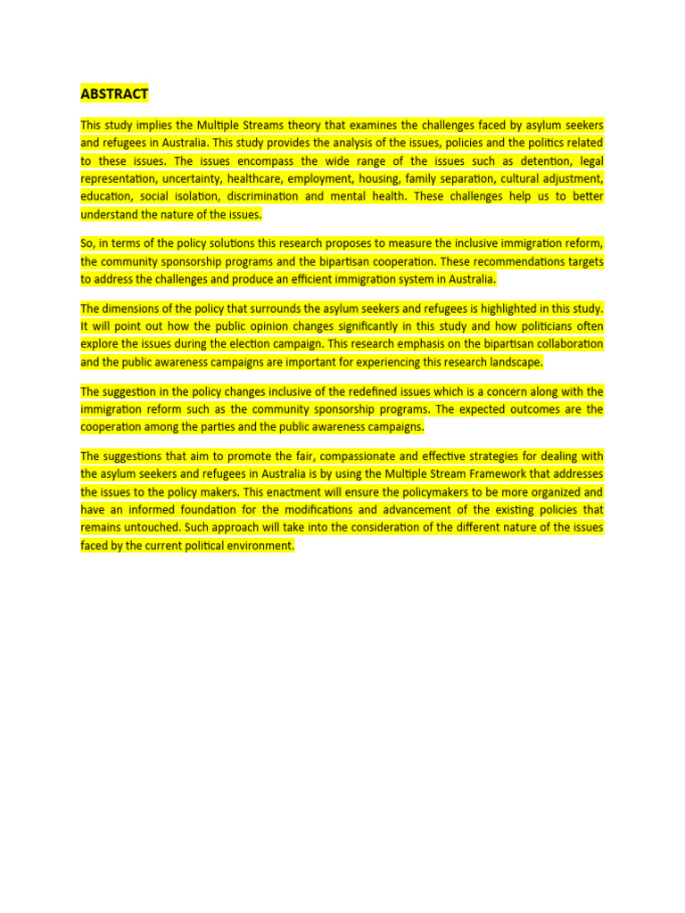 Asylum Seeker Refugee Pdf Asylum Seeker Refugee