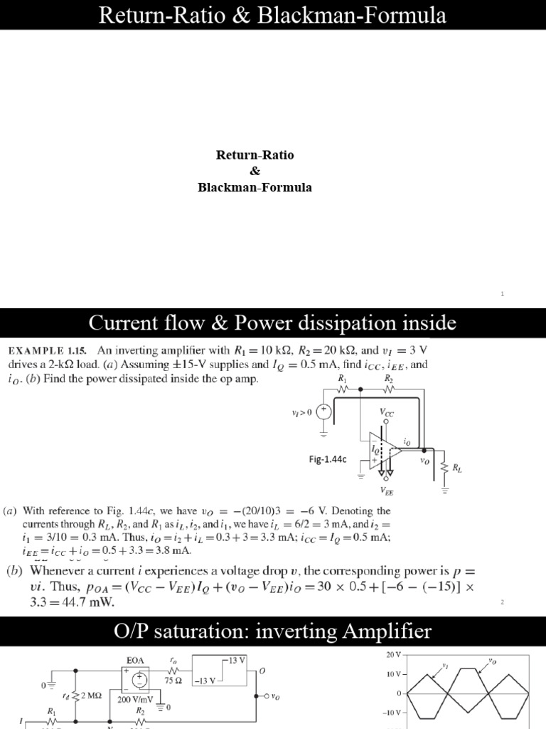 Inverting Amplifier Analysis Report | PDF | Amplifier | Operational Amplifier