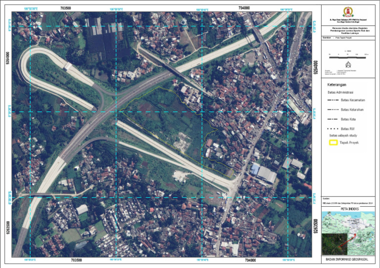 Peta Tapak Proyek | PDF