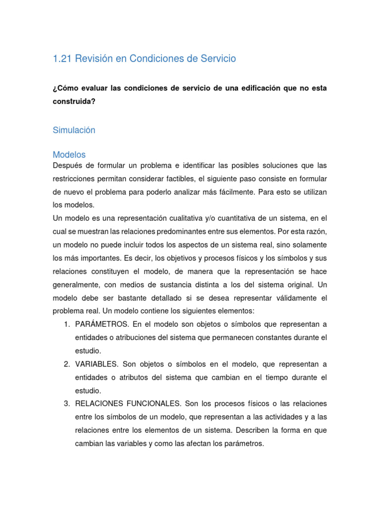 1.21 Revisión en Condiciones de Servicio | PDF | Hormigón | Matemáticas