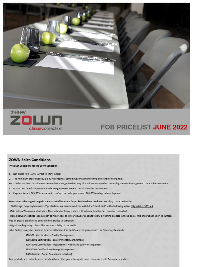 FOB Nansha Price List June 2022 | PDF | Certification | Welding