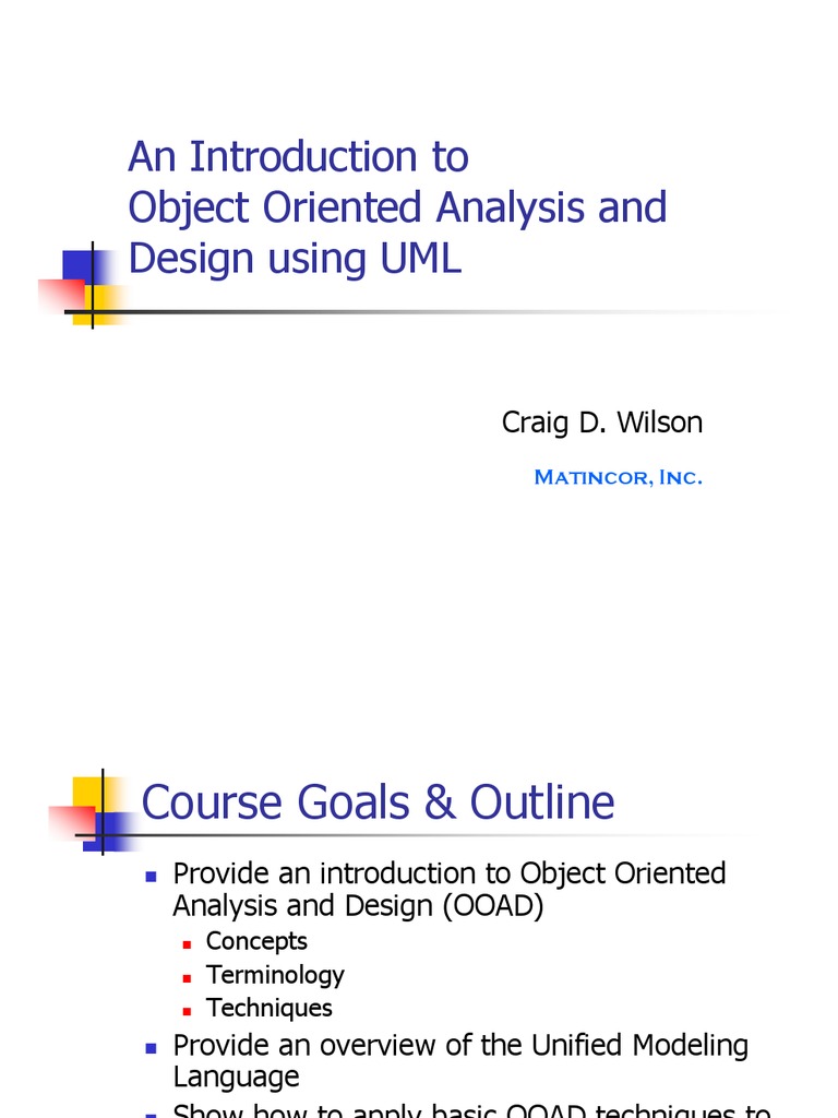 Intro Ooad | PDF