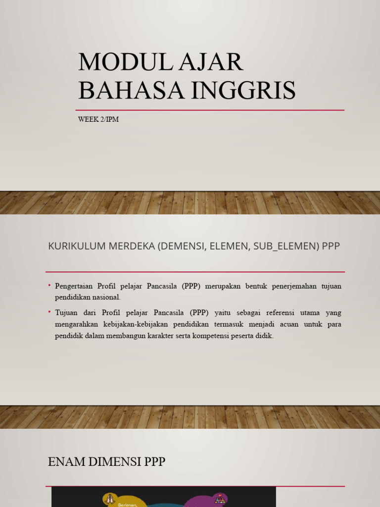 Modul Ajar Week 2 | PDF