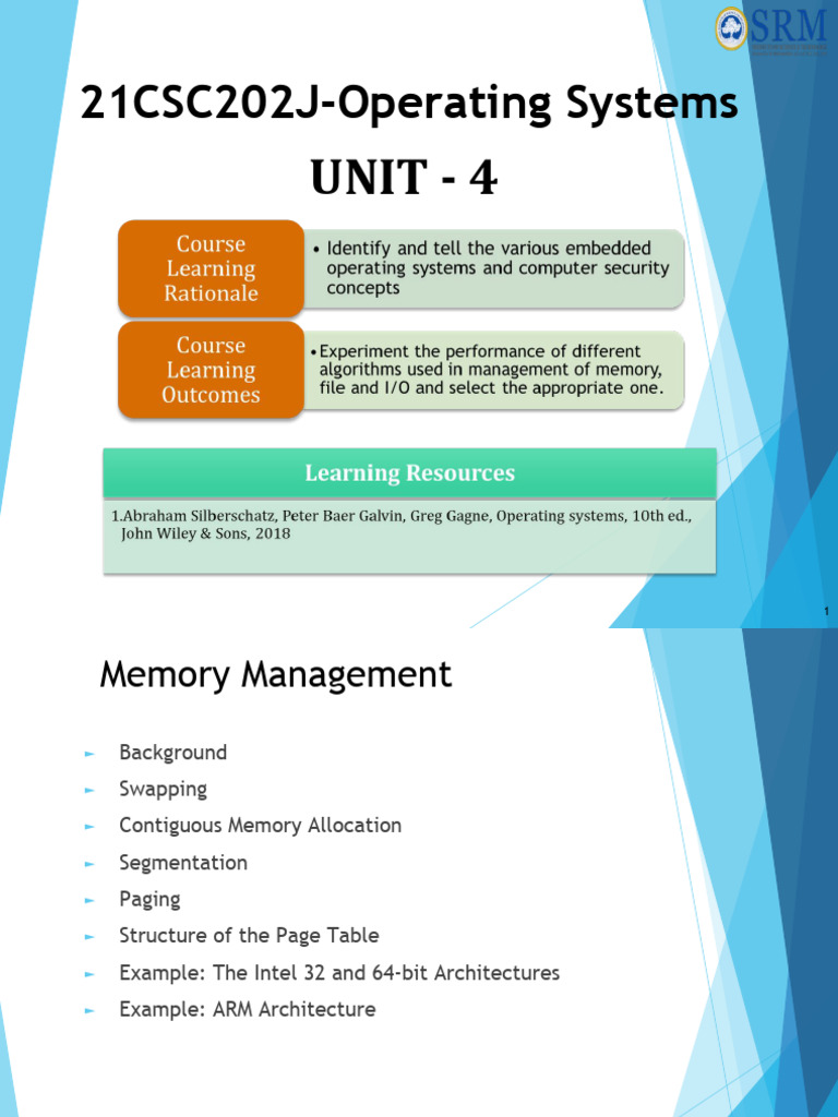 Unit 4 | PDF | Process (Computing) | Computer Data Storage