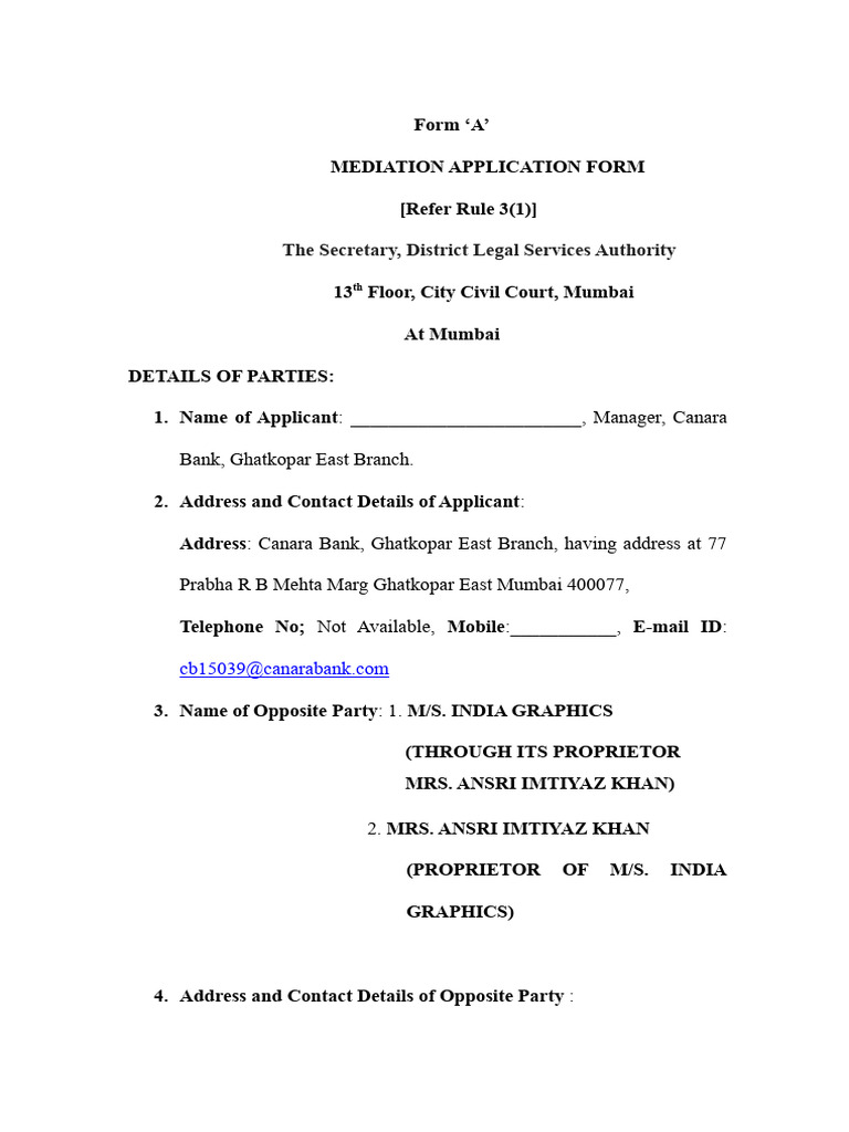 Mediation India Graphics | PDF | Law