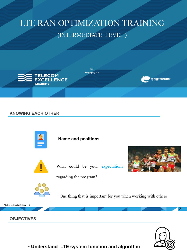 LTE RAN Optimization Training Guide | PDF | Telecommunications ...