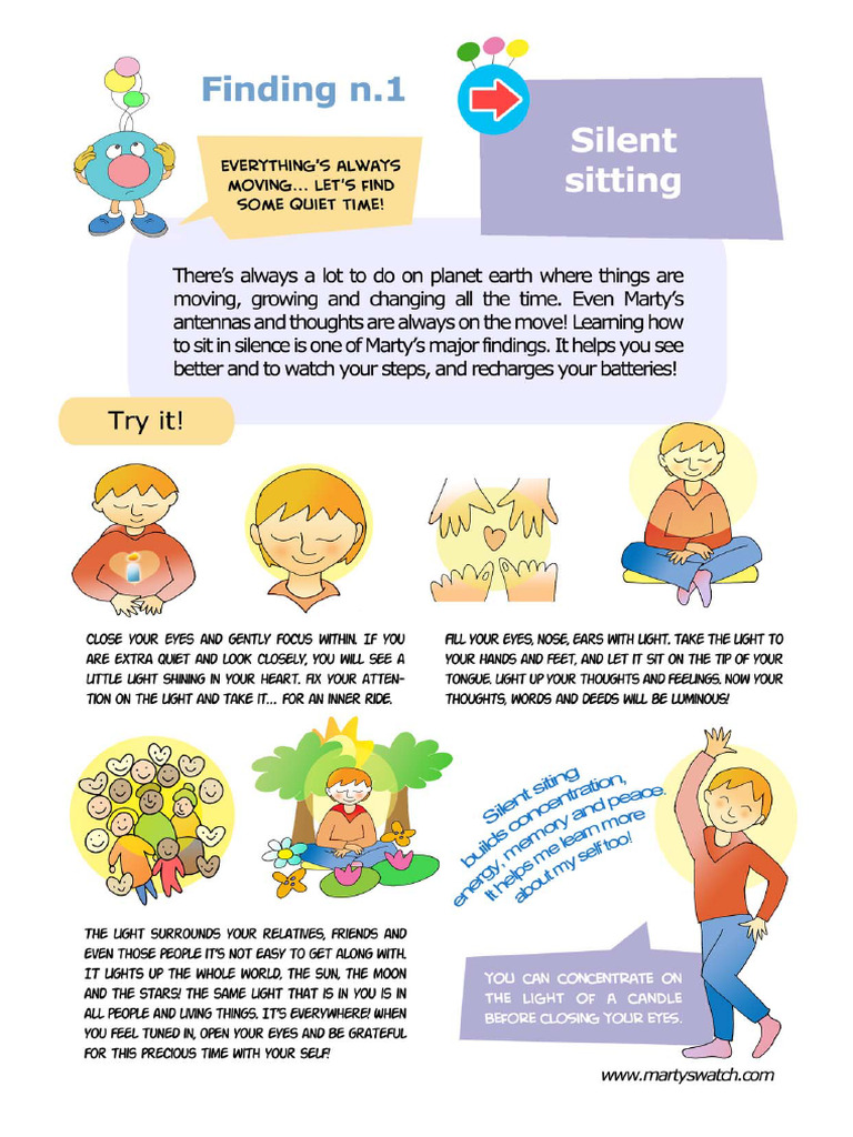 Silent Sitting Educare For Children | PDF
