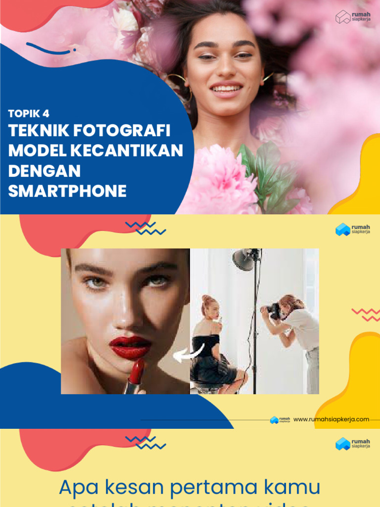 Teknik Pemotretan Model Kecantikan | PDF