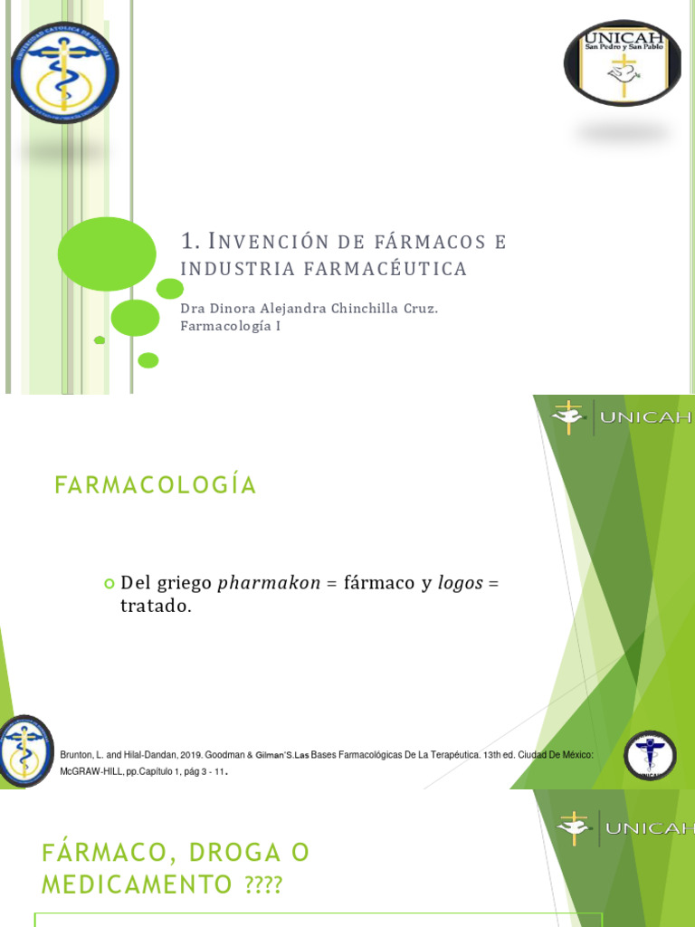 Tema-1 Farmaco 1 | PDF | Farmacología | Medicina CLINICA