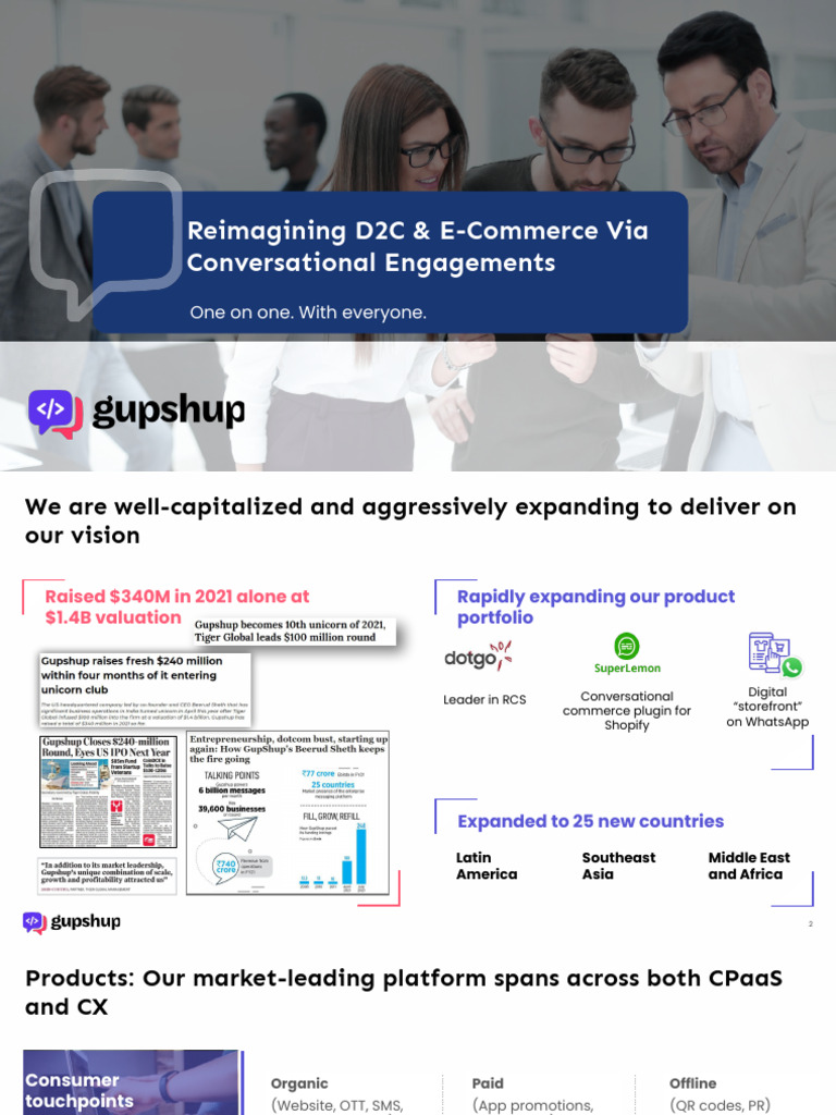 D2C - E-Commerce Deck 8 Slider | PDF | E Commerce | Information Technology