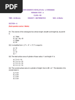 Mensuration Formula Sheet - IGCSE | PDF | Euclidean Geometry | Convex ...