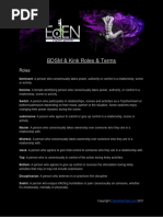 BDSMTest The Original BDSM & Kink Test | PDF | Dominance And Submission ...