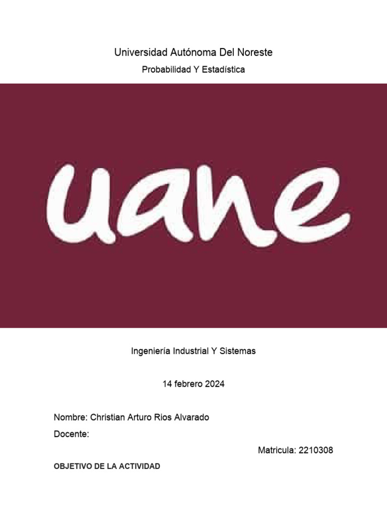 Probabilidad y Estadistica Act M4 | PDF | Distribución normal | Matemáticas Aplicadas