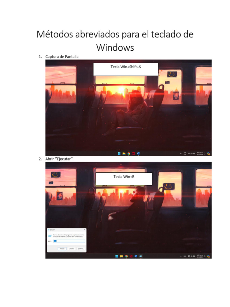 Atajos de Windows | PDF