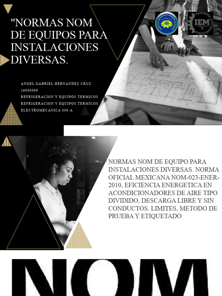 Normas NOM para Acondicionadores de Aire | PDF | Bomba de calor ...