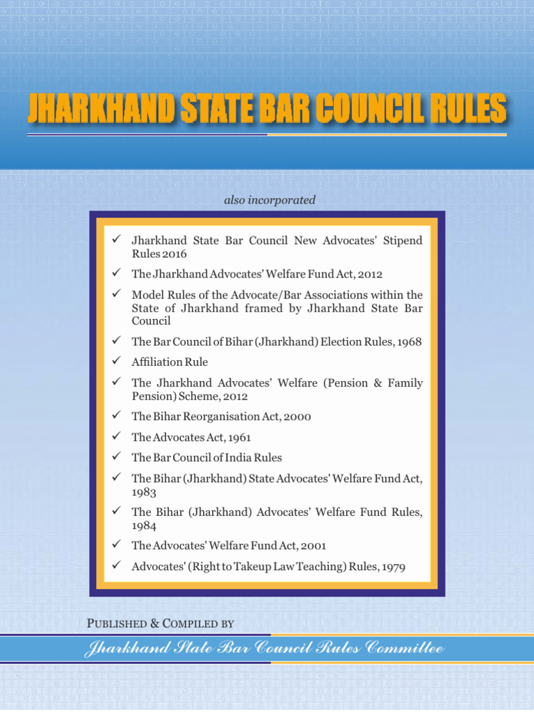 JSBC Rules Book Final | PDF | Voting | Advocate