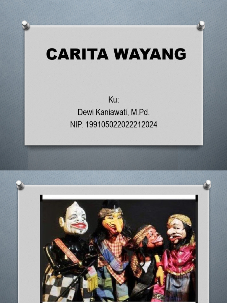 Carita Wayang | PDF