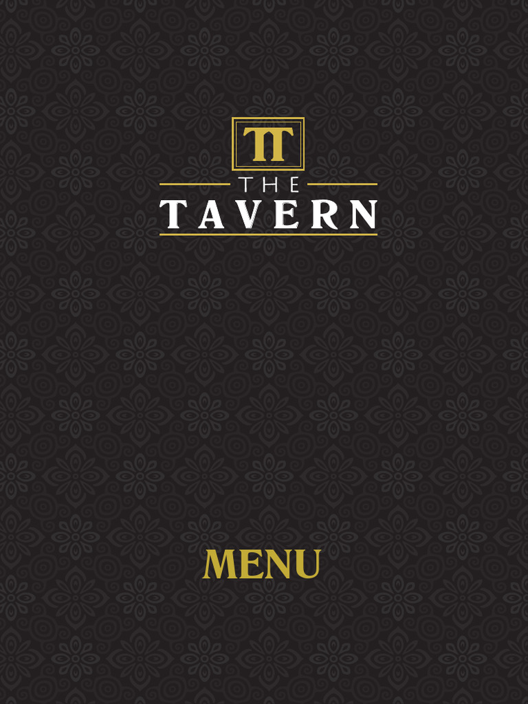 The Tavern Menu | PDF | Pancake | Hamburgers