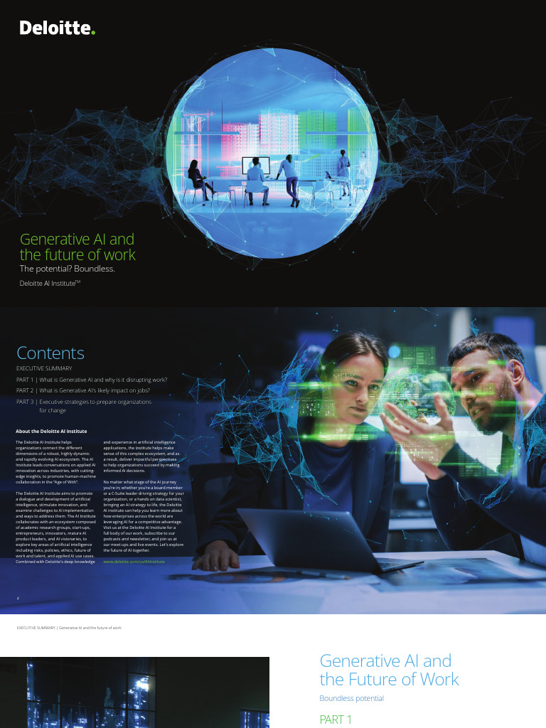 us-ai-institute-generative-ai-and-the-future-of-work | PDF | Artificial Intelligence ...