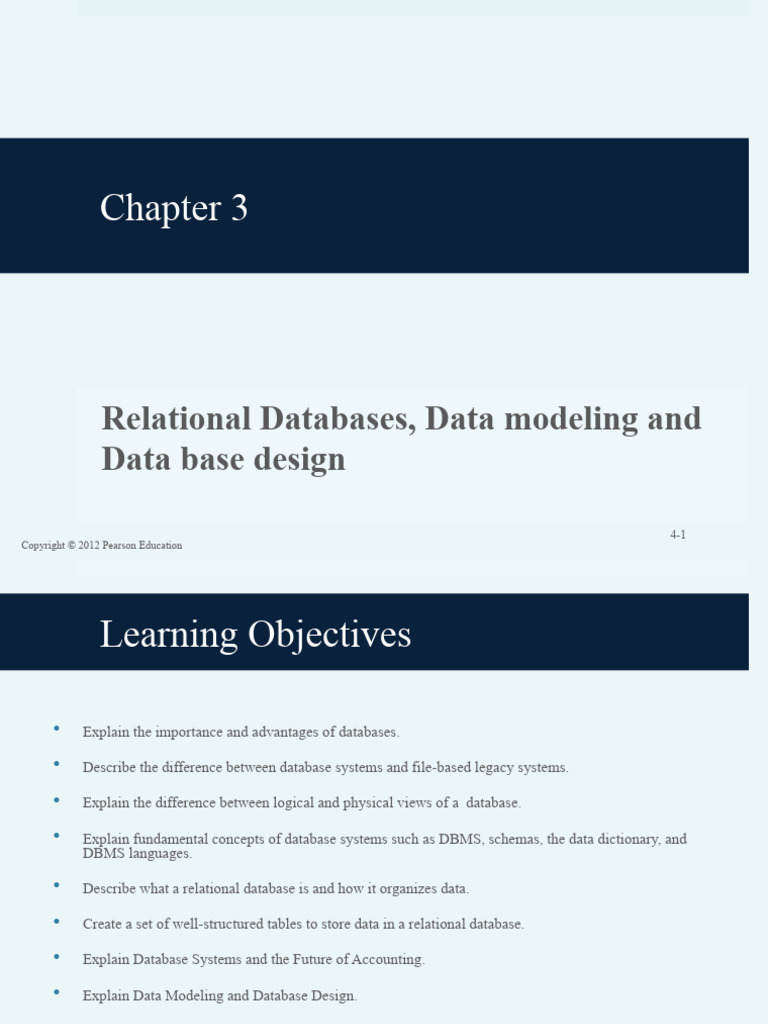 CH 03 | PDF | Databases | Relational Database