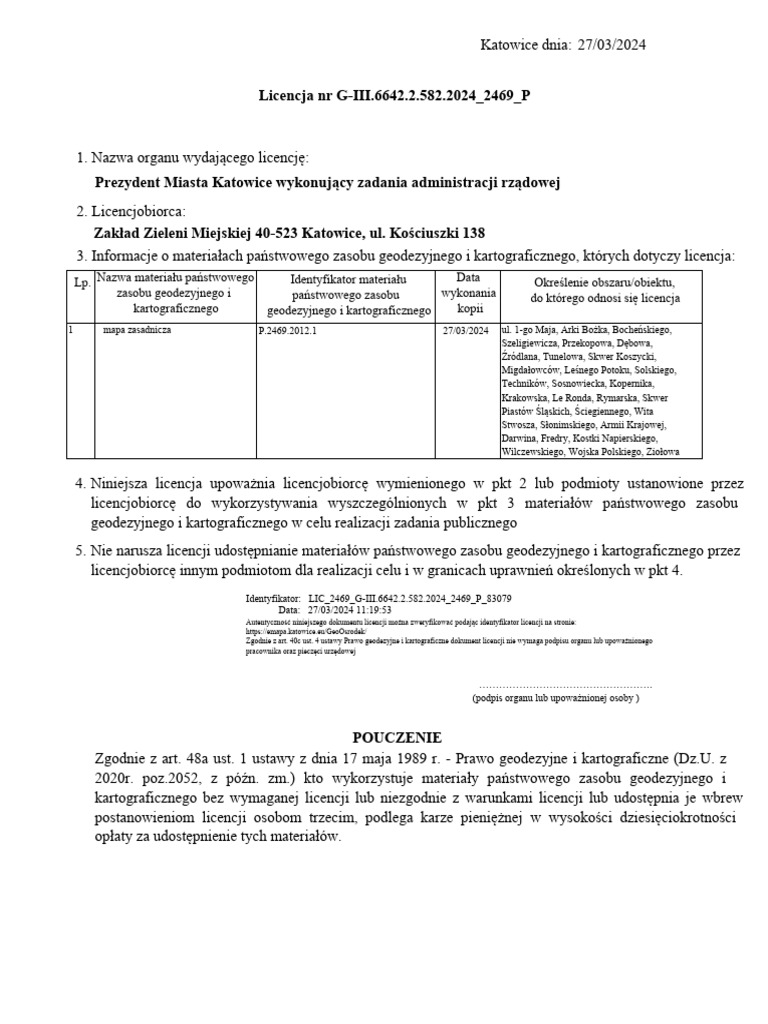 Licencja 582 - 2024 | PDF