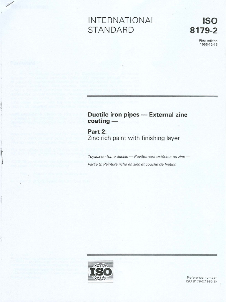 Iso 8179-2-1995 | PDF