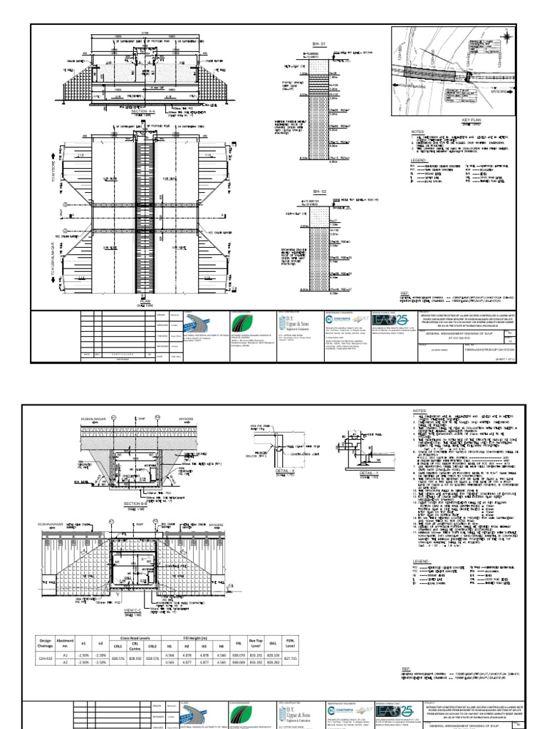 Drawing of SVUP - 124+510 | PDF | Transport Infrastructure | Road Transport